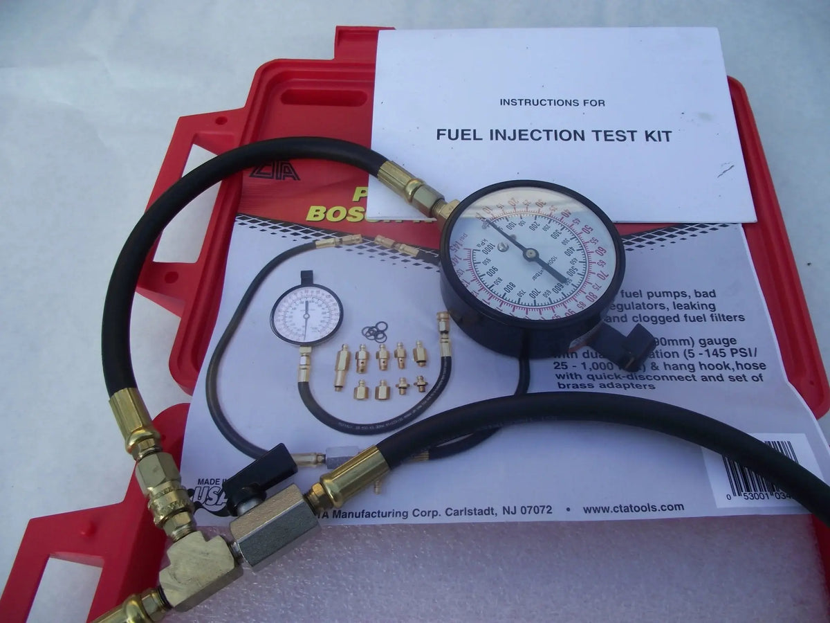 BOSCH K-JETRONIC & CIS Fuel Injection Pressure Tester – Fuel Injection ...